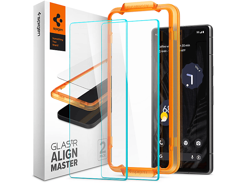 SPIGEN Glas.tR AlignMaster Folie i szkła ochronne voor Google Pixel 7a ...