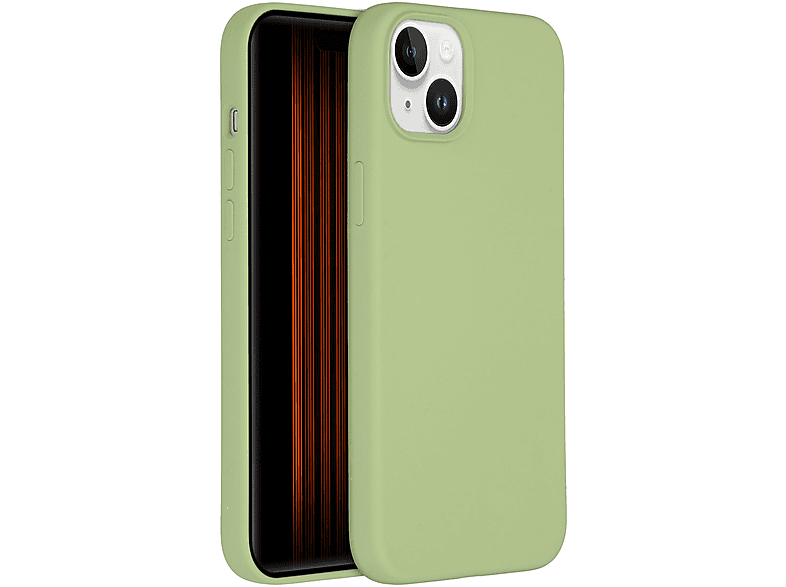 ACCEZZ Liquid Silicone Backcover met MagSafe geschikt voor iPhone 15 ...