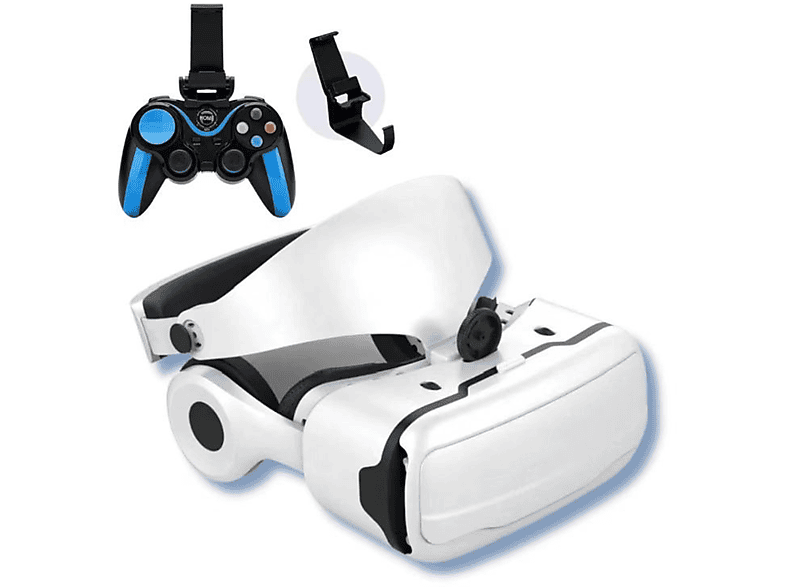 PREISKU VR-Brille mit integriertem Kopfhörer für 3D-Virtual-Reality-Spiele VR-Brille | SATURN