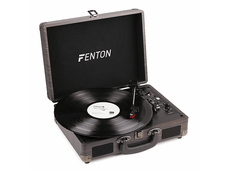 Tocadiscos | RP115 FENTON, Mini-Jack, 33 1/3;45;78, Madera | MediaMarkt