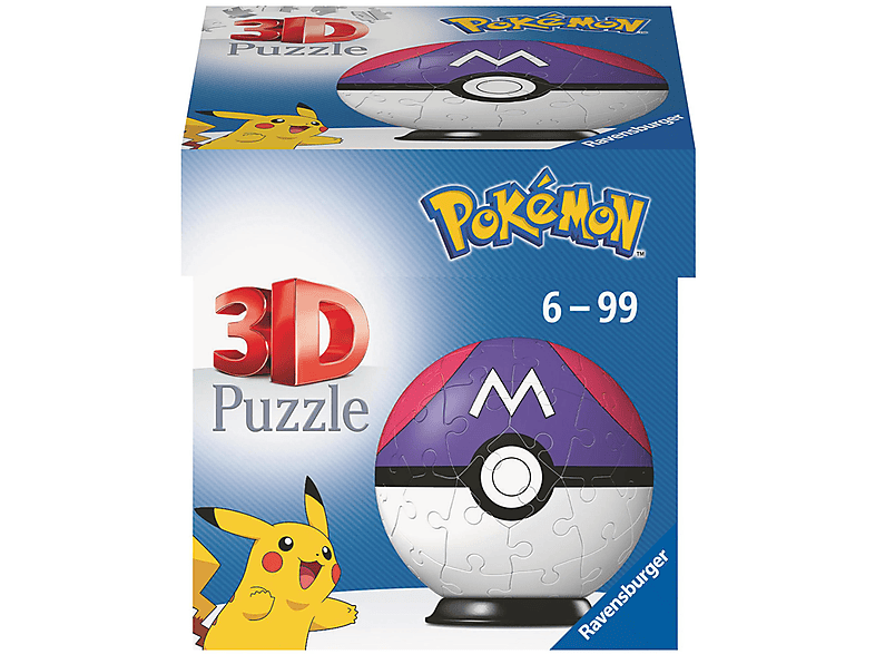 RAVENSBURGER 11564 POKEMON MEISTERBALL 3D Puzzle | MediaMarkt