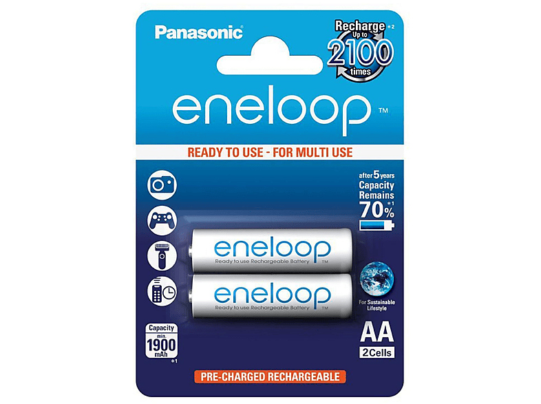 ENELOOP EL05262 AA 2ER PACK AA Mignon Batterie (wiederaufladbar) 2 ...