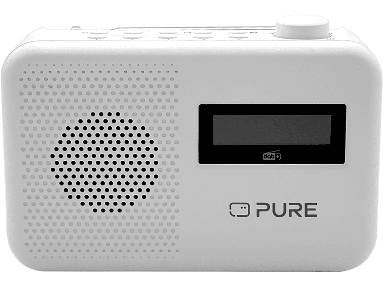 PURE ELAN ONE2 COTTON WHITE EU/UK/AU DAB+ Radio, Digital, DAB, DAB+, FM ...