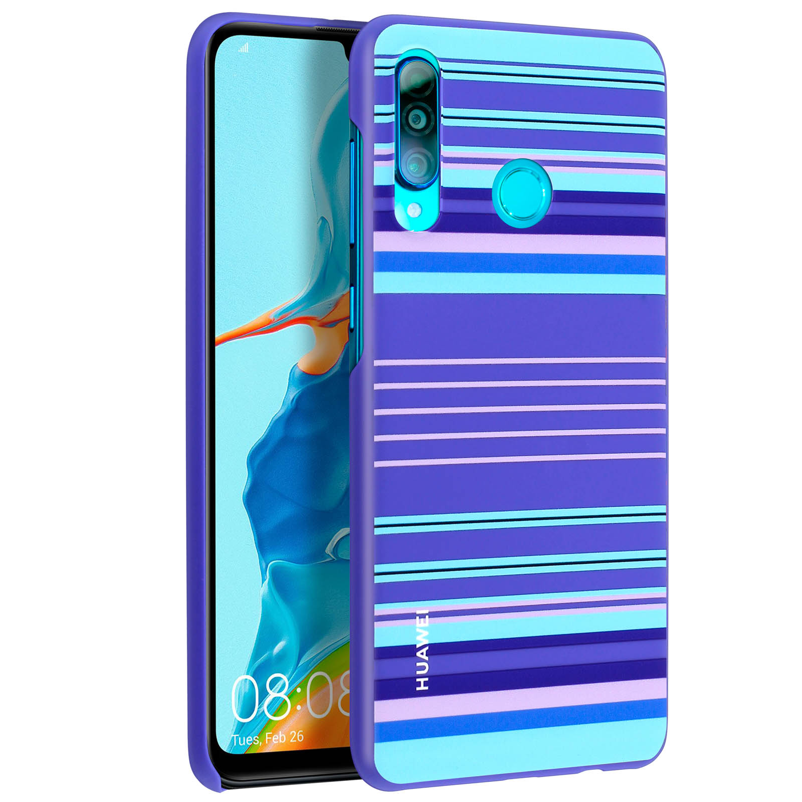HUAWEI 51993075 CO PC CASE HUA P30 LITE BL, Backcover, Huawei, P30 lite ...
