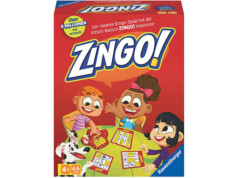 RAVENSBURGER 22354 ZINGO! Kinderspiel Mehrfarbig | MediaMarkt
