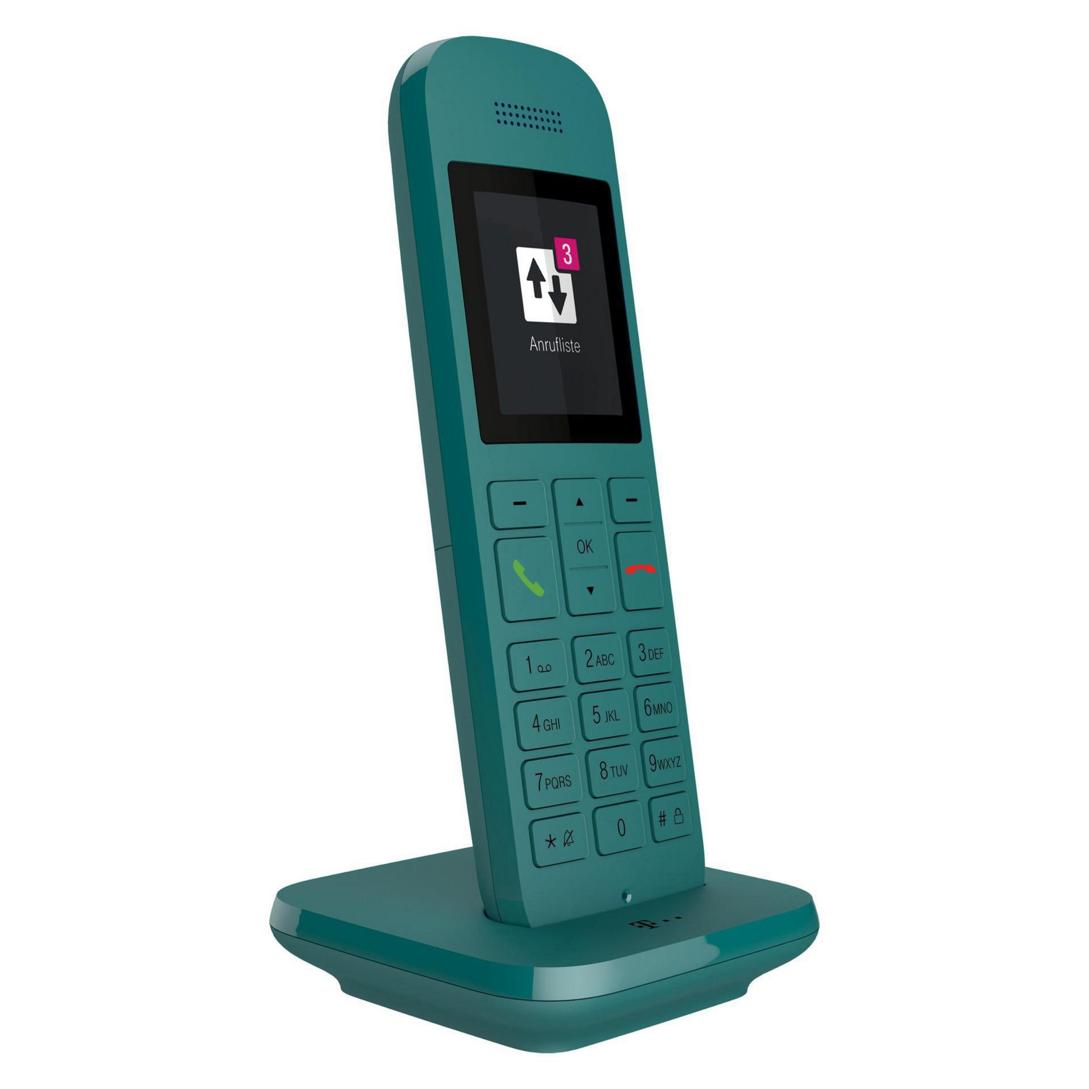 TELEKOM SPEEDPHONE 12 PETROL Schnurloses Telefon, Petrol | SATURN