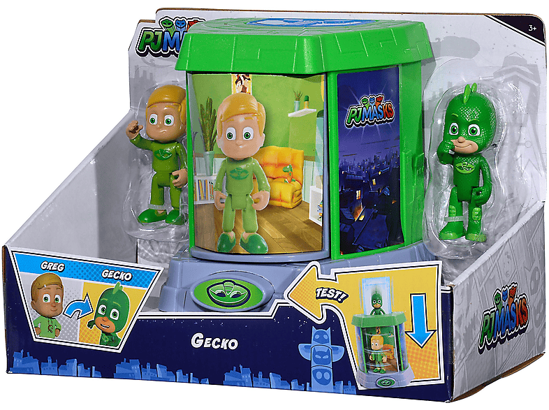 SIMBA 109402461 PJM VERWANDLUNG GREG/GECKO Spielzeugset Mehrfarbig ...