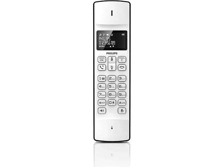 PHILIPS Philips Schnurloses Telefon Linea M4501W/01 Single | DECT ...