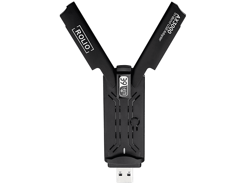 ROLIO 3000Mbps Dual Antenne USB WiFi adapter | MediaMarkt