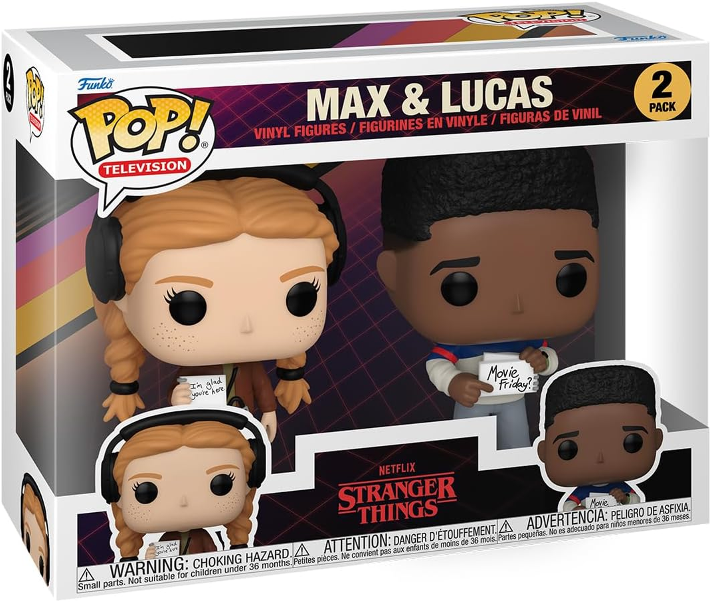 Figura Funko Pop! | FUNKO Stranger Things S4: Max y Lucas | MediaMarkt