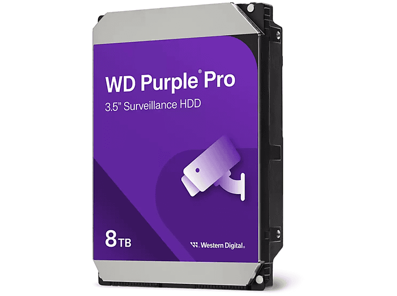 WESTERN DIGITAL Purple Pro Purple Pro Smart Video HDD 8TB 8 TB Disque ...