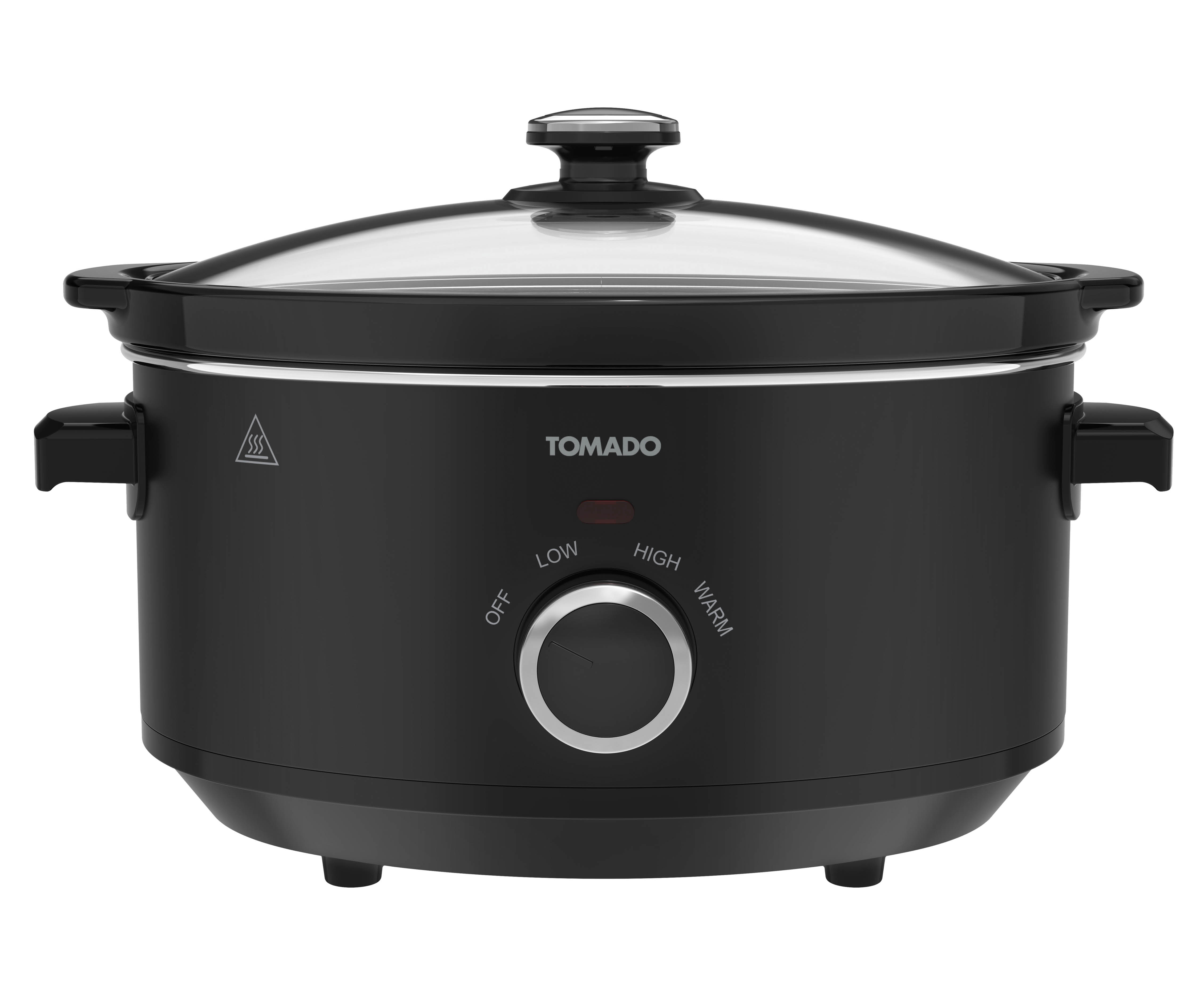 TOMADO TSC3501B Slowcooker Zwart | MediaMarkt