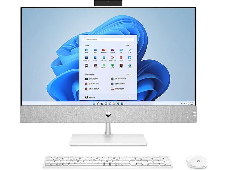 HP Pavilion All-in-One 27-ca0001ng, PC-System, All-in-One PC mit 27 ...
