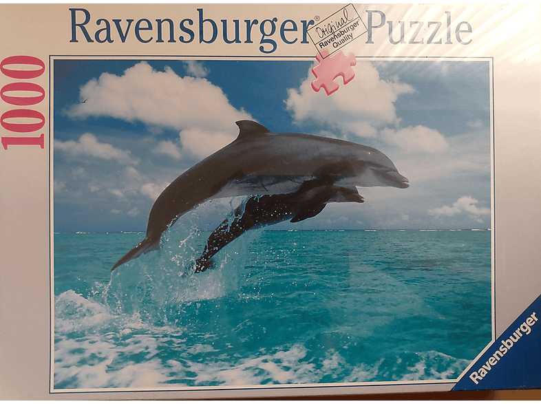RAVENSBURGER INTERACTIVE Springende Delphine, 1000 Teile Puzzle Puzzles ...