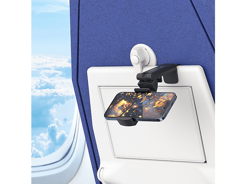 XLAYER Travel Buddy verstellbare Klemmhalterung 360°Drehbar Handyhalterung, Schwarz | MediaMarkt