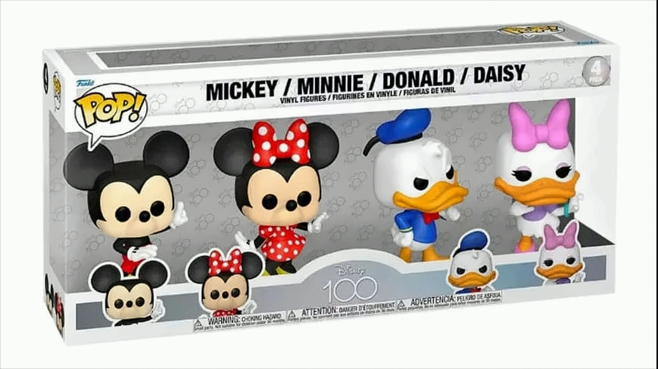 FUNKO POP | Disney - Disney 100 Classics 4er-Pack Vinyl Figur | MediaMarkt