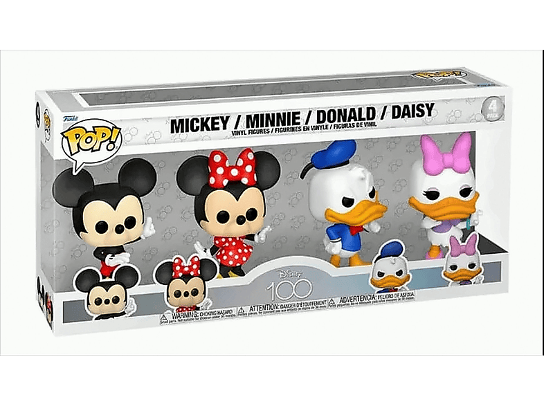 Figura Funko Pop! | FUNKO Disney 100º Aniversario: Mickey, Minnie ...