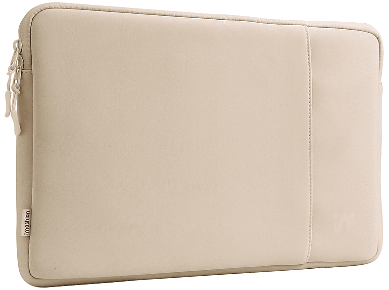 IMOSHION Laptop Hoes met vak | Laptophoes 14,2 inch Beige | MediaMarkt