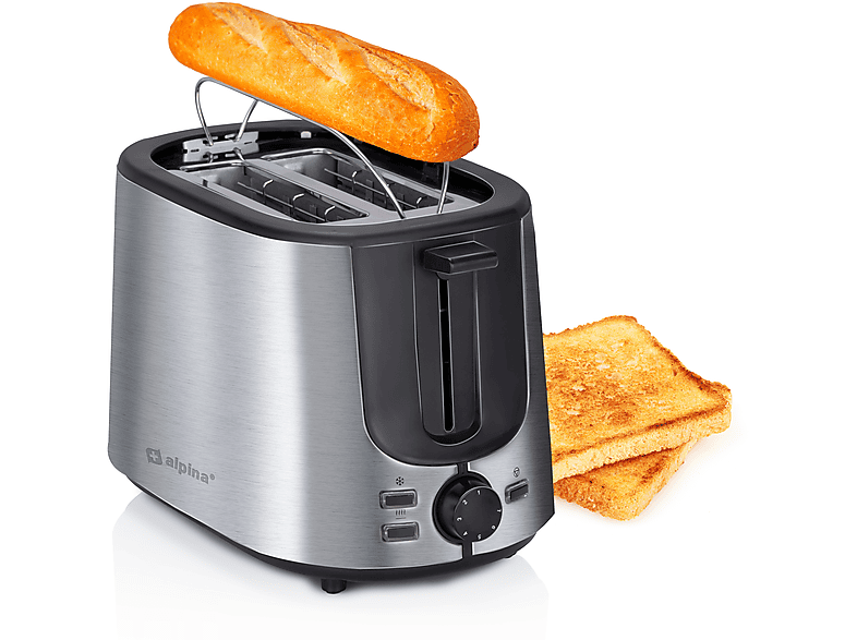 ALPINA MEABR3540/007 (Toaster, Silber) | MediaMarkt