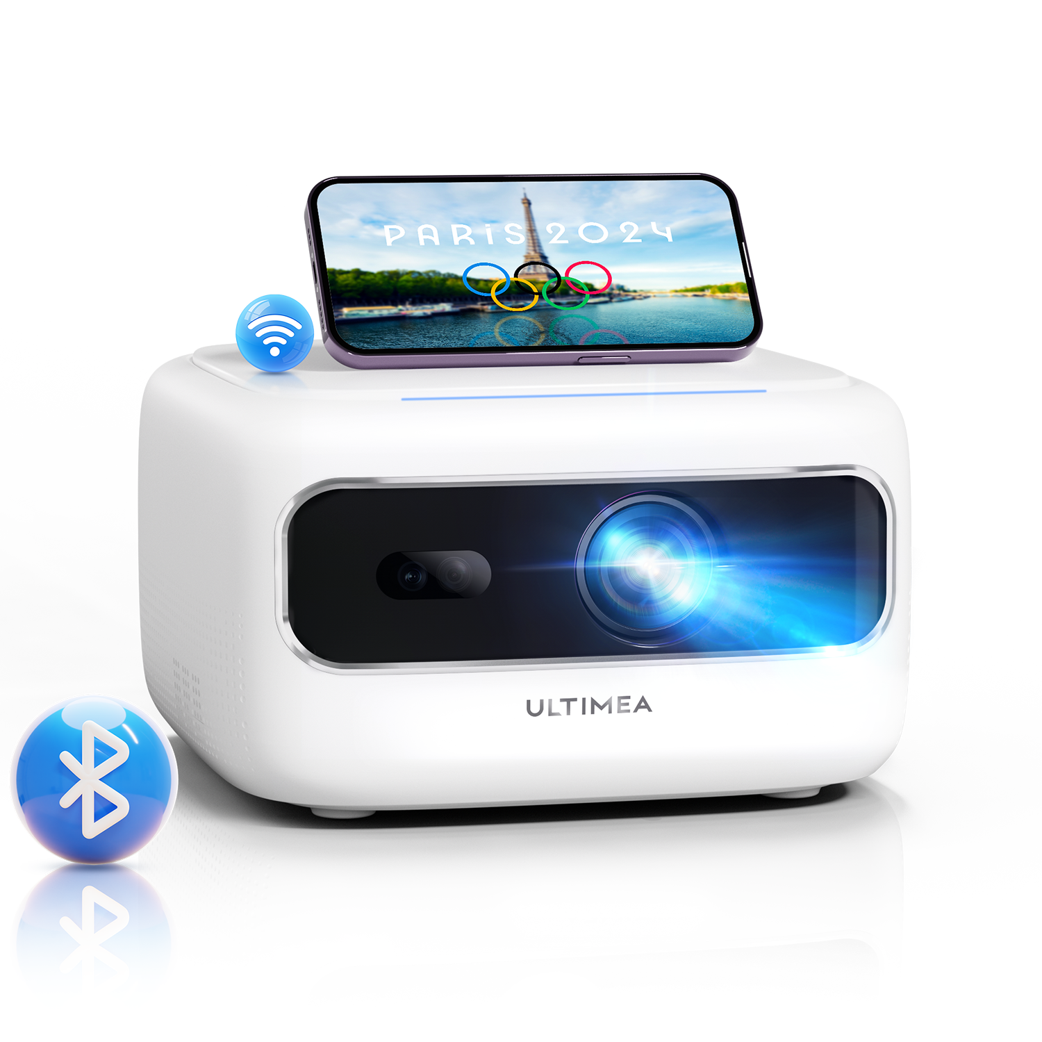 Proyector LED | ULTIMEA Apollo-P10 Proyector Portátil Mini con Enfoque ...