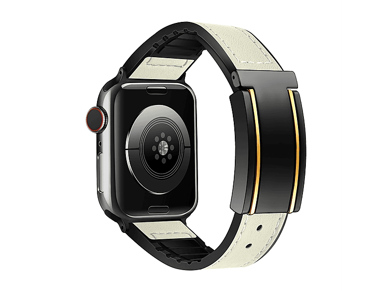 WIGENTO Kunstleder Magnetschnalle Band, Ersatzarmband, Apple, Watch SE ...