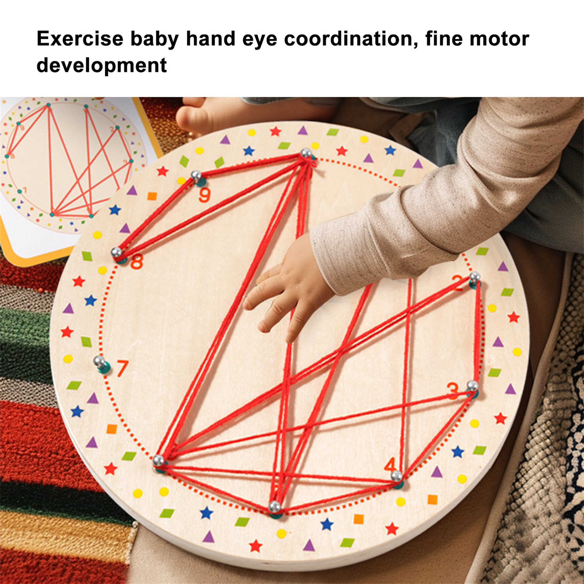 YEMASTER Holz Geo-Brett Lernspielzeug -Geometrische Spiele Kinderspiele | MediaMarkt