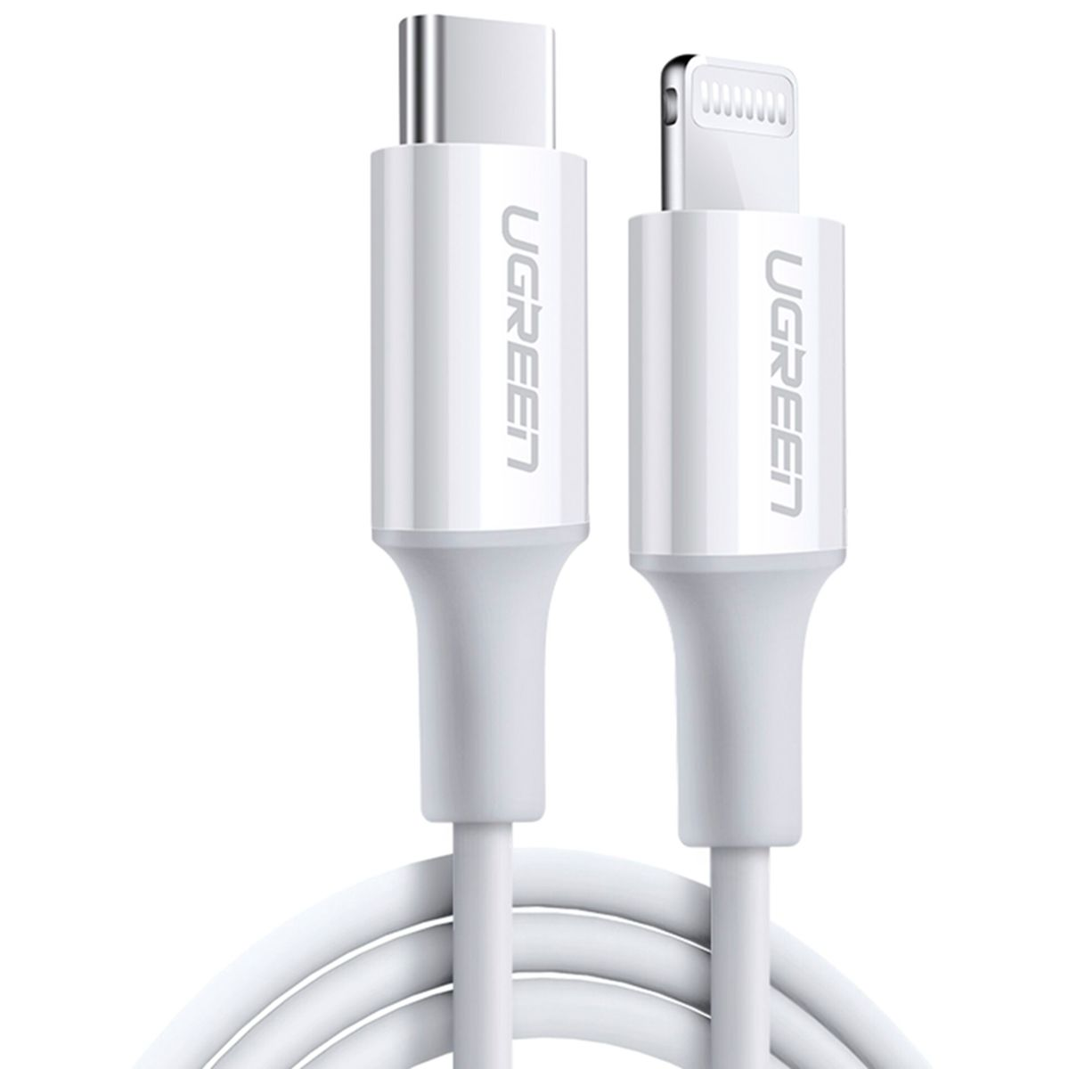 UGREEN USB-C to Lightning Cable 2m MFi Kabel, weiß | MediaMarkt
