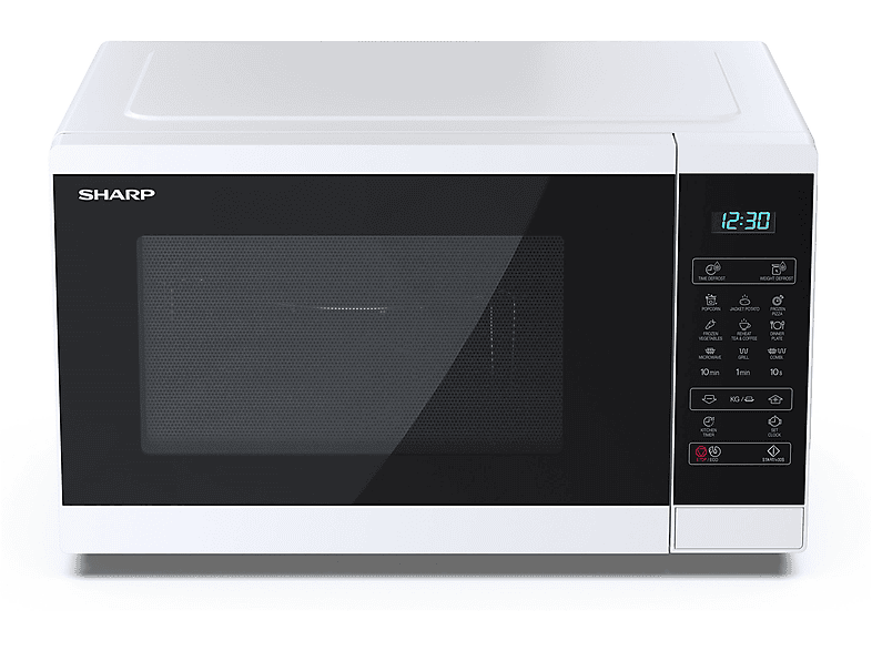 SHARP YC-MG 252 AE-W Mikrowelle (900 Watt) | MediaMarkt
