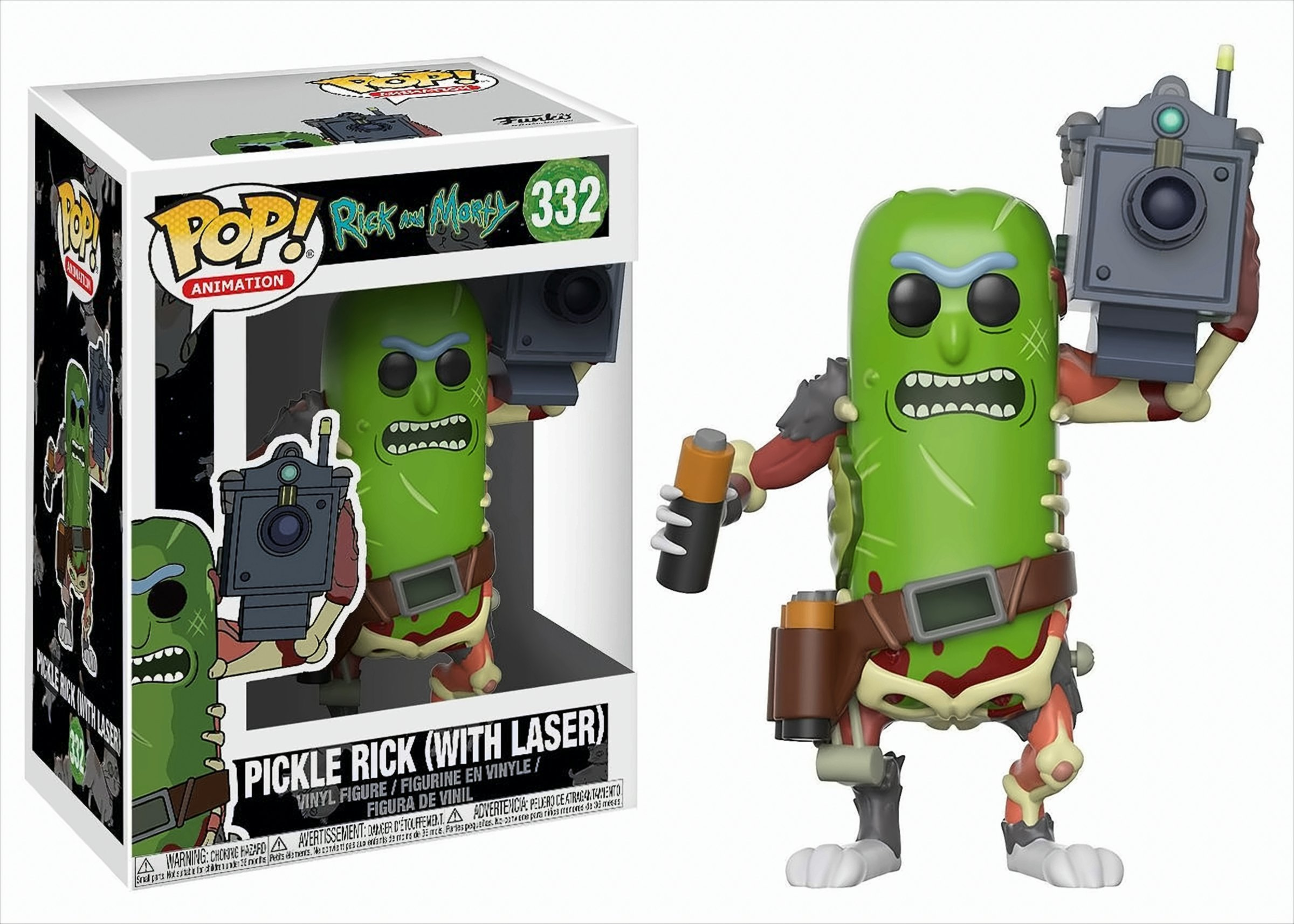 Pickle Rick | Rick & Morty Figur | 332 | 9,5 cm | SATURN