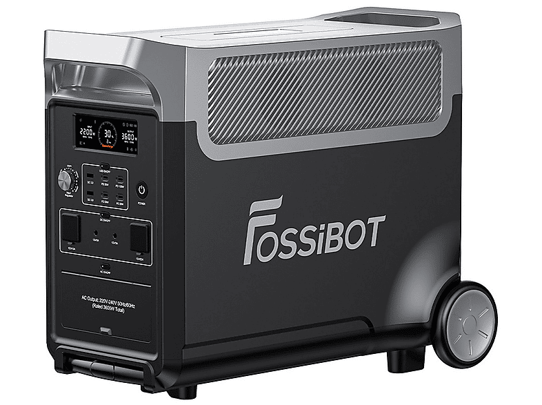 FOSSIBOT F3600 Pro Stromzeuger 3840Wh schwarz | MediaMarkt