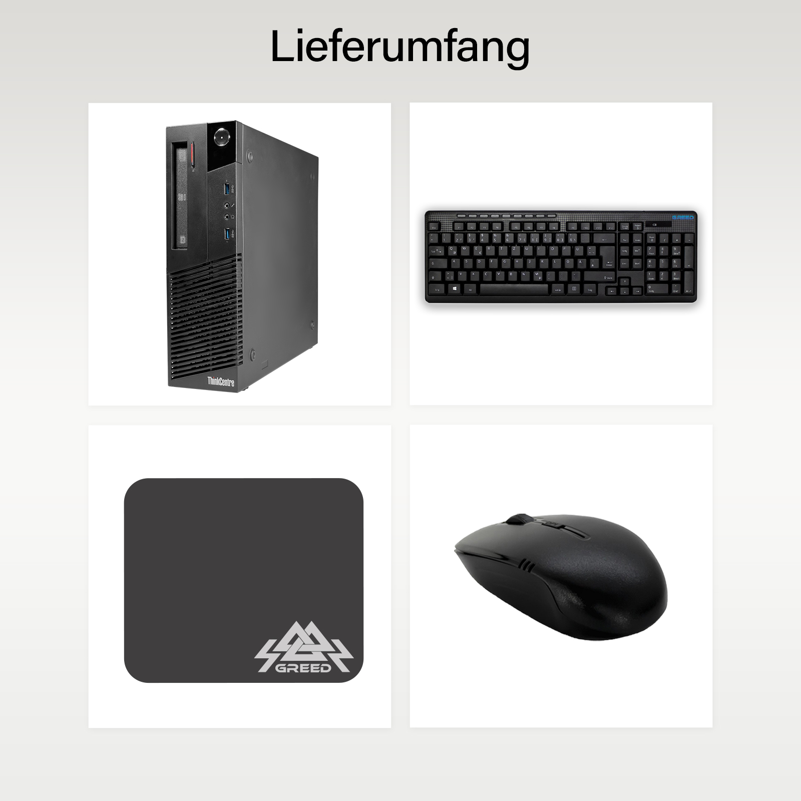 LENOVO M73 i7, Pc-Desktop Core™ 7 Prozessor, 32 GB RAM, 1000 GB SSD ...