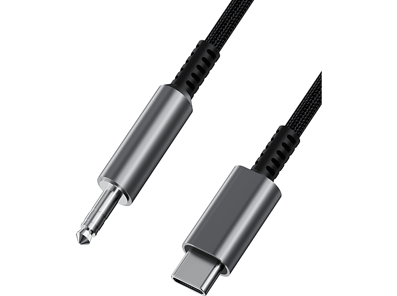ROLIO USB-C naar 3.5mm Aux | Audio Jack USB C kabel 1,2 m Zwart ...