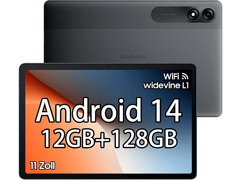 Tablet BLACKVIEW Tab 90 Wifi, 128 GB, 10,91 ", Grigio | MediaWorld.it