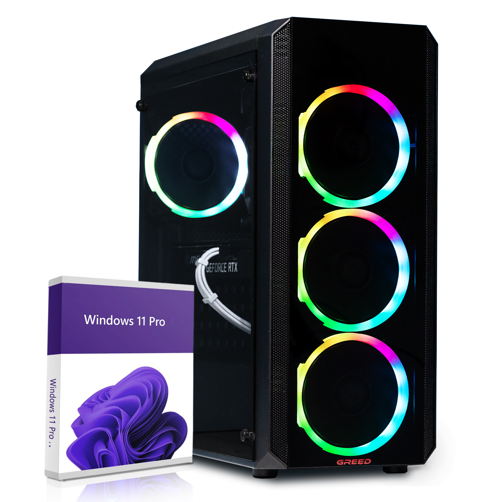 GREED MK2 AMD Lite | Einsteigerklasse - Gaming Pc, PC Gaming mit AMD ...