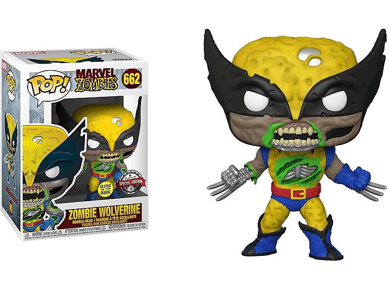 POP | Marvel Zombies - Wolverine Glows in the Dark | MediaMarkt