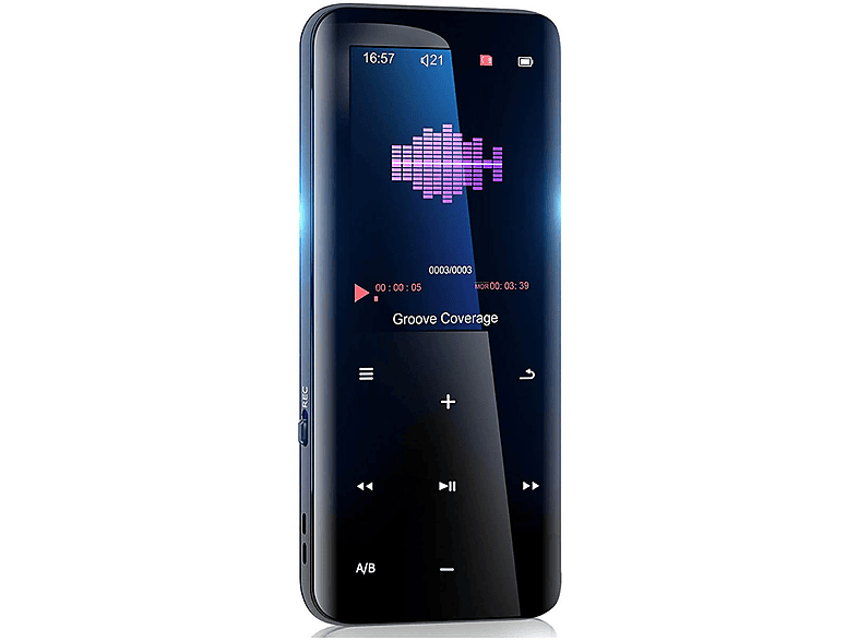 PREISKU MP3-Player mit Bluetooth 5.0 Touchscreen Radio HIFI MP3 Player (32 GB, Schwarz) | SATURN