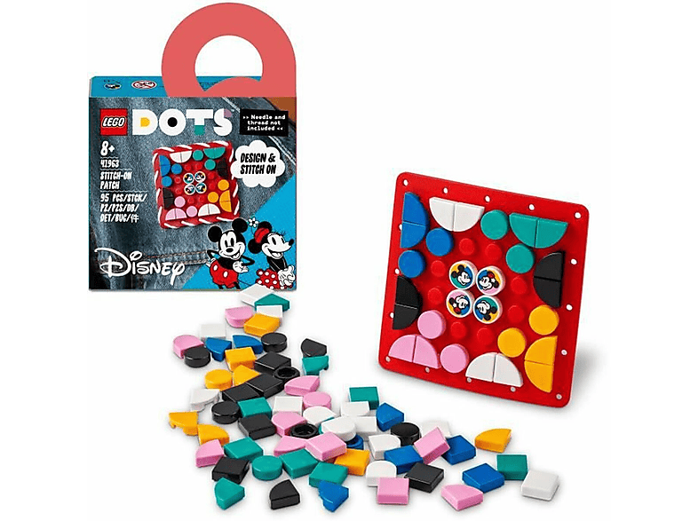LEGO 41963 | Dots - Patch Stitch-on Topolino E Minnie Lego-bouwset ...