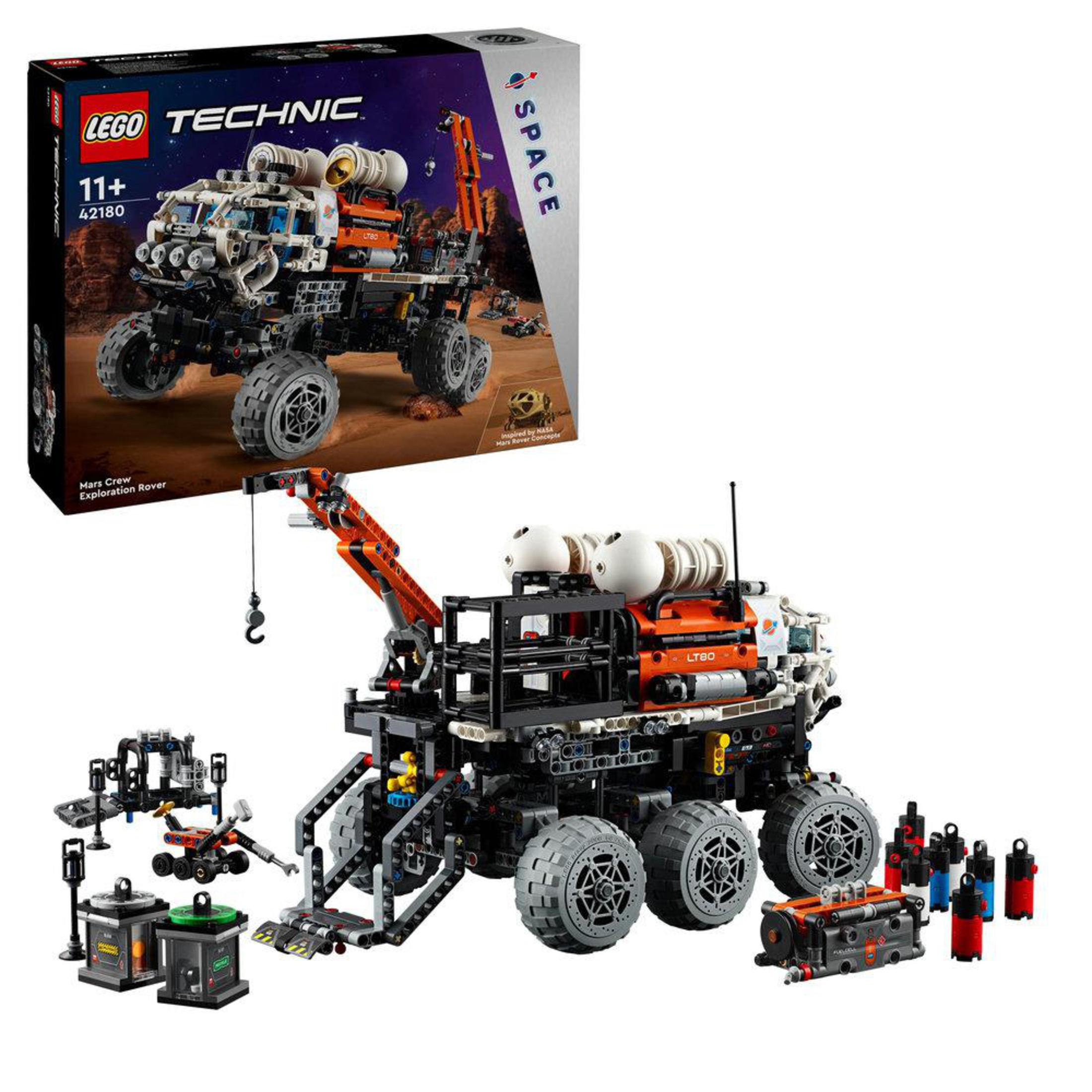 LEGO Lego 42180 Technic Mars Crew Exploration Rover Lego-bouwset ...