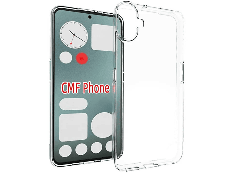 CASEONLINE Clear, Backcover, Nothing, CMF Phone 1, Transparent | MediaMarkt