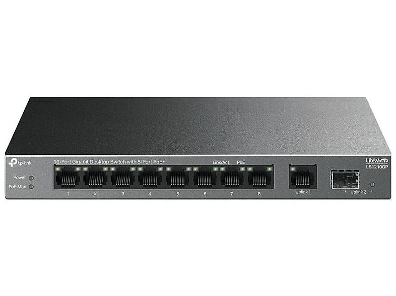 TP-LINK LS1210GP Switch 9 | MediaMarkt