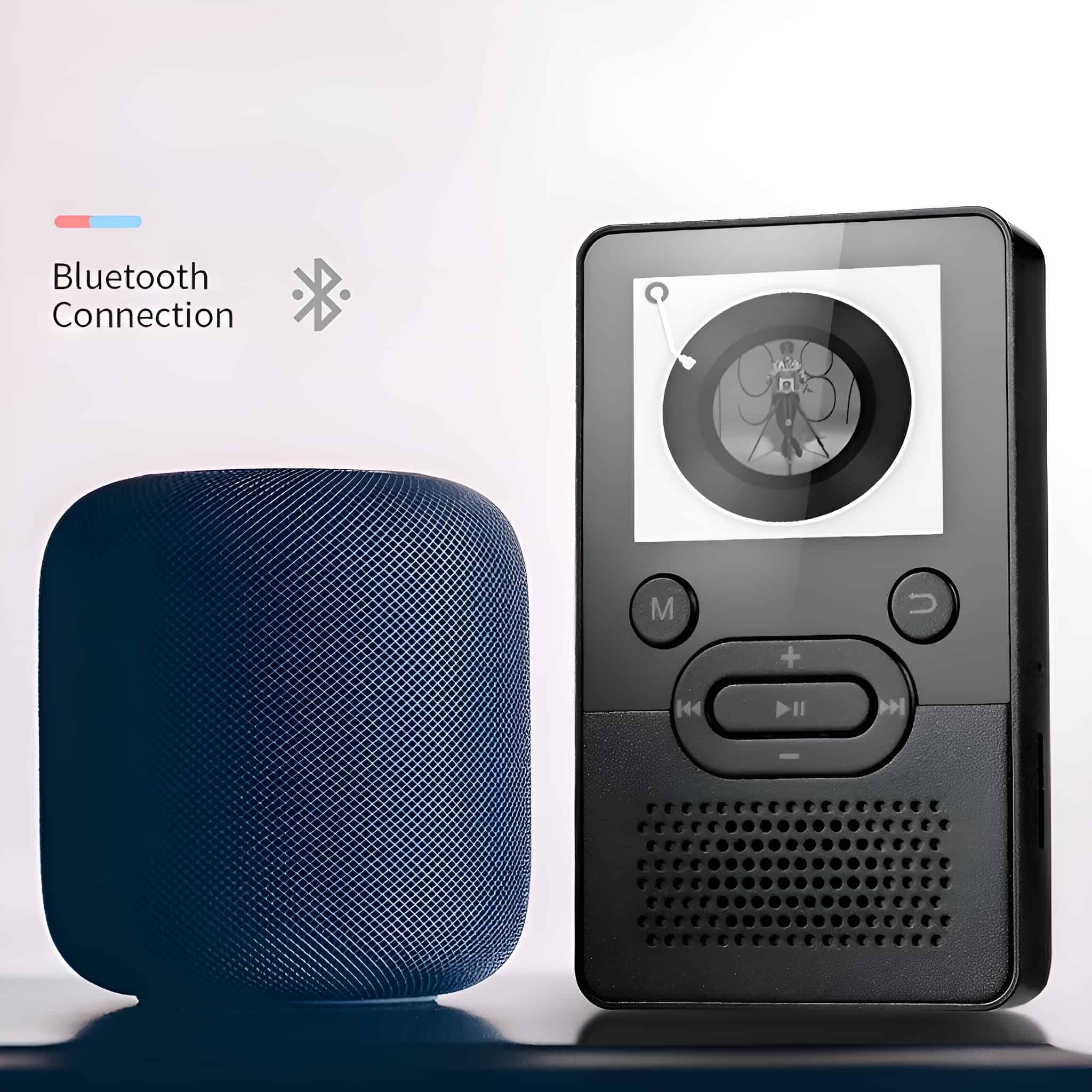 ENBAOXIN Multifunktionaler MP4-Player Leicht und Tragbar MP3-Player (8 ...