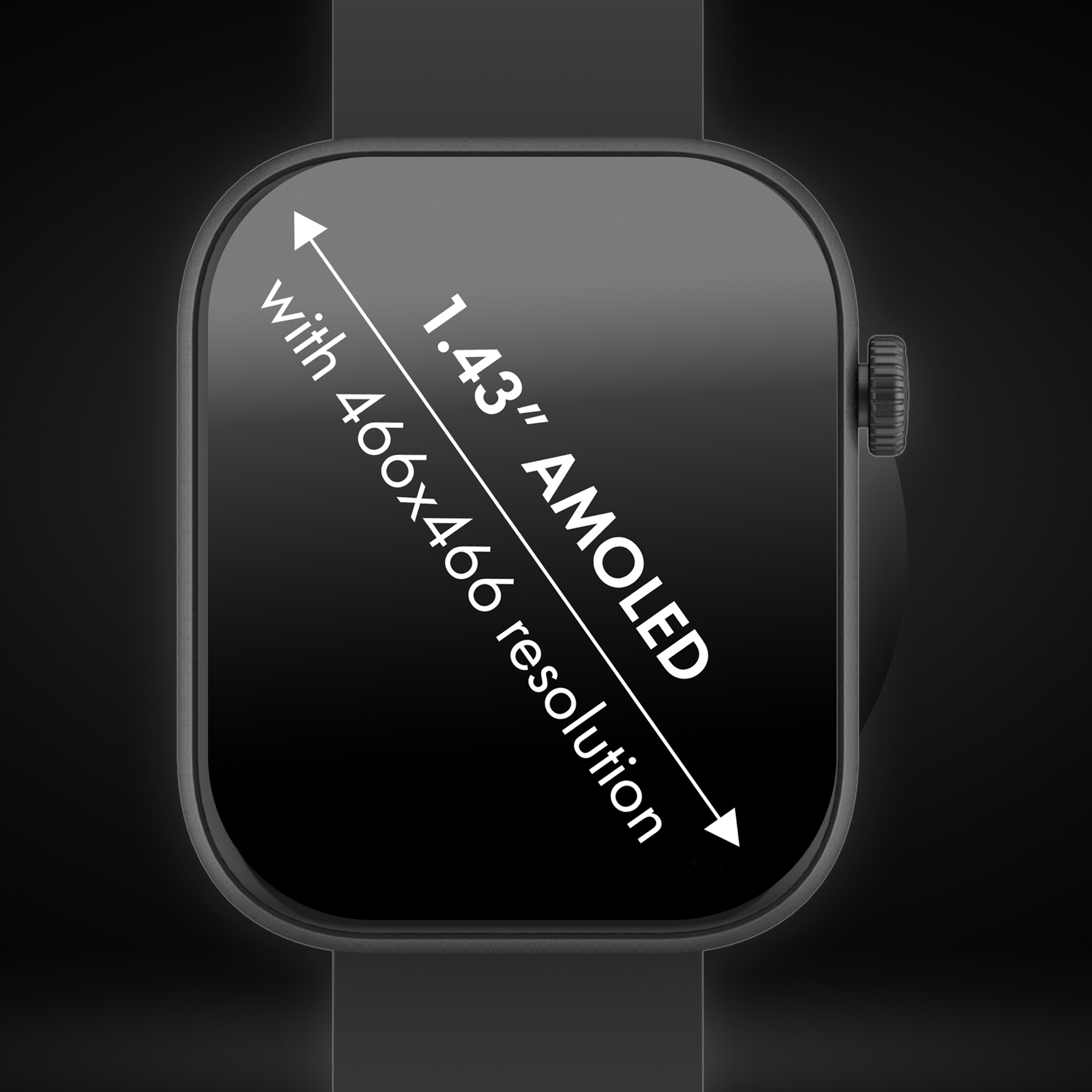 DENVER SWC185 Smartwatch Zwart | MediaMarkt