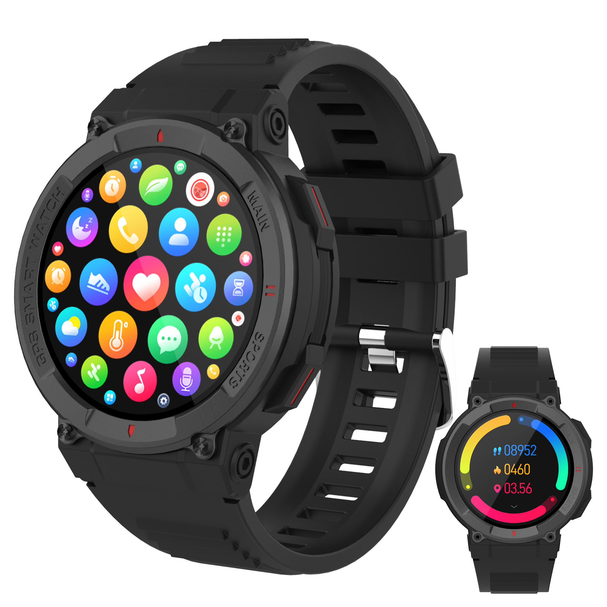 DENVER SWG339 Smartwatch Zwart | MediaMarkt
