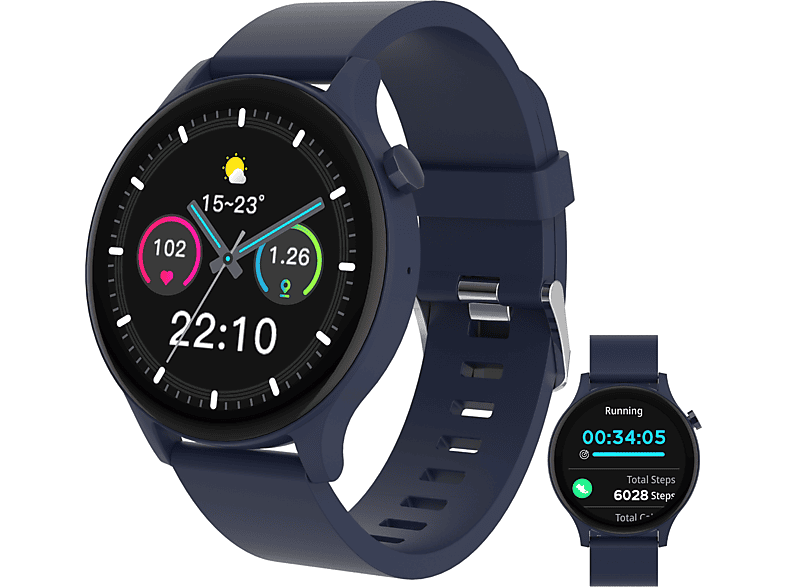 SMARTWATCH DENVER SWC-338BU, Cassa: Blu Cinturino: Blu | MediaWorld.it