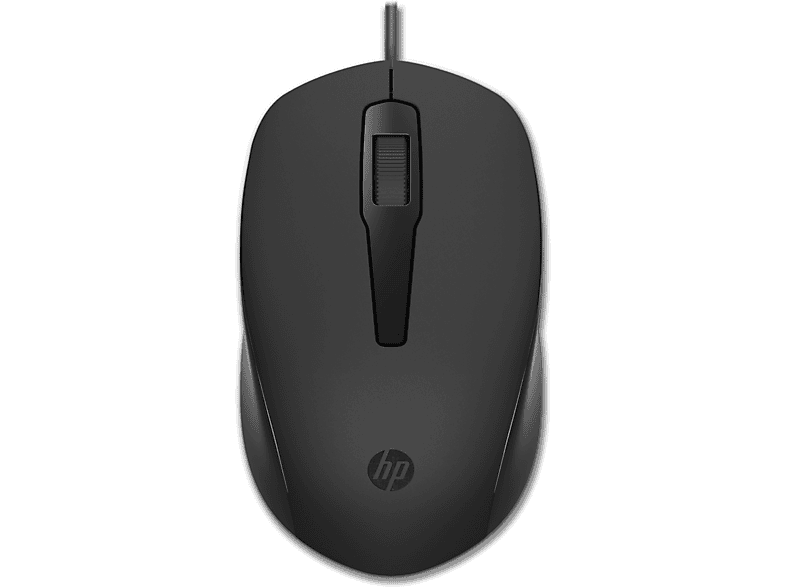 HP HP 150 Wired Mouse Euro 240J6AA#ABB Muis Zwart | MediaMarkt