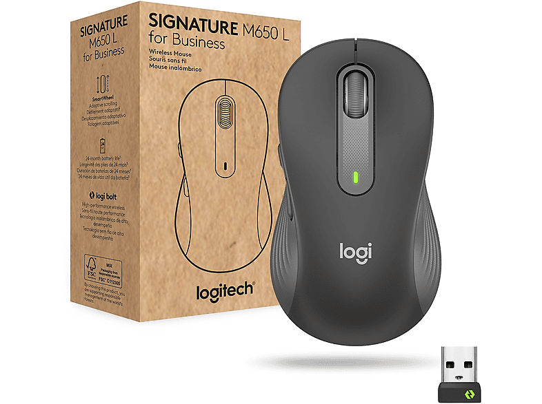 LOGITECH 910-006348 Muis Grijs | MediaMarkt