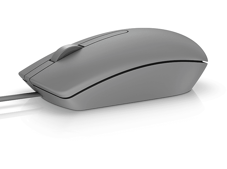 DELL 570-AAIT OPTICAL MOUSE MS116 GREY Maus, Grau | MediaMarkt
