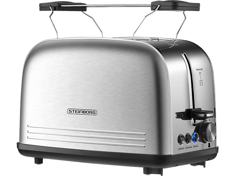 STEINBORG SB-2071 Toaster silber (850 Watt, Schlitze: 2) | MediaMarkt