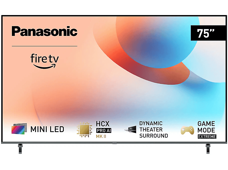 PANASONIC TV-75W95AEG 2024 LED TV (Flat, 75 Zoll / 189 cm, HDR 4K ...