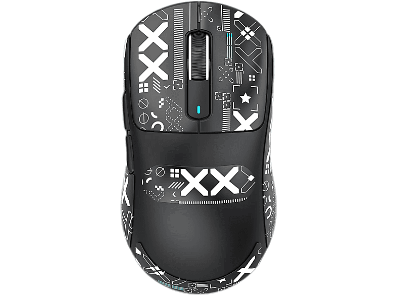 DECOME Leichtgewichtiger Gaming-Maus – 49g 3 Modi 26000 DPI mit Anti ...